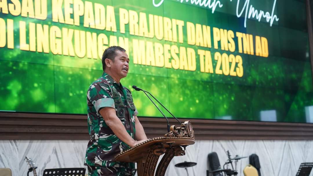 Jenderal TNI Maruli Simanjuntak Berangkatkan 101 Personel Mabesad ...