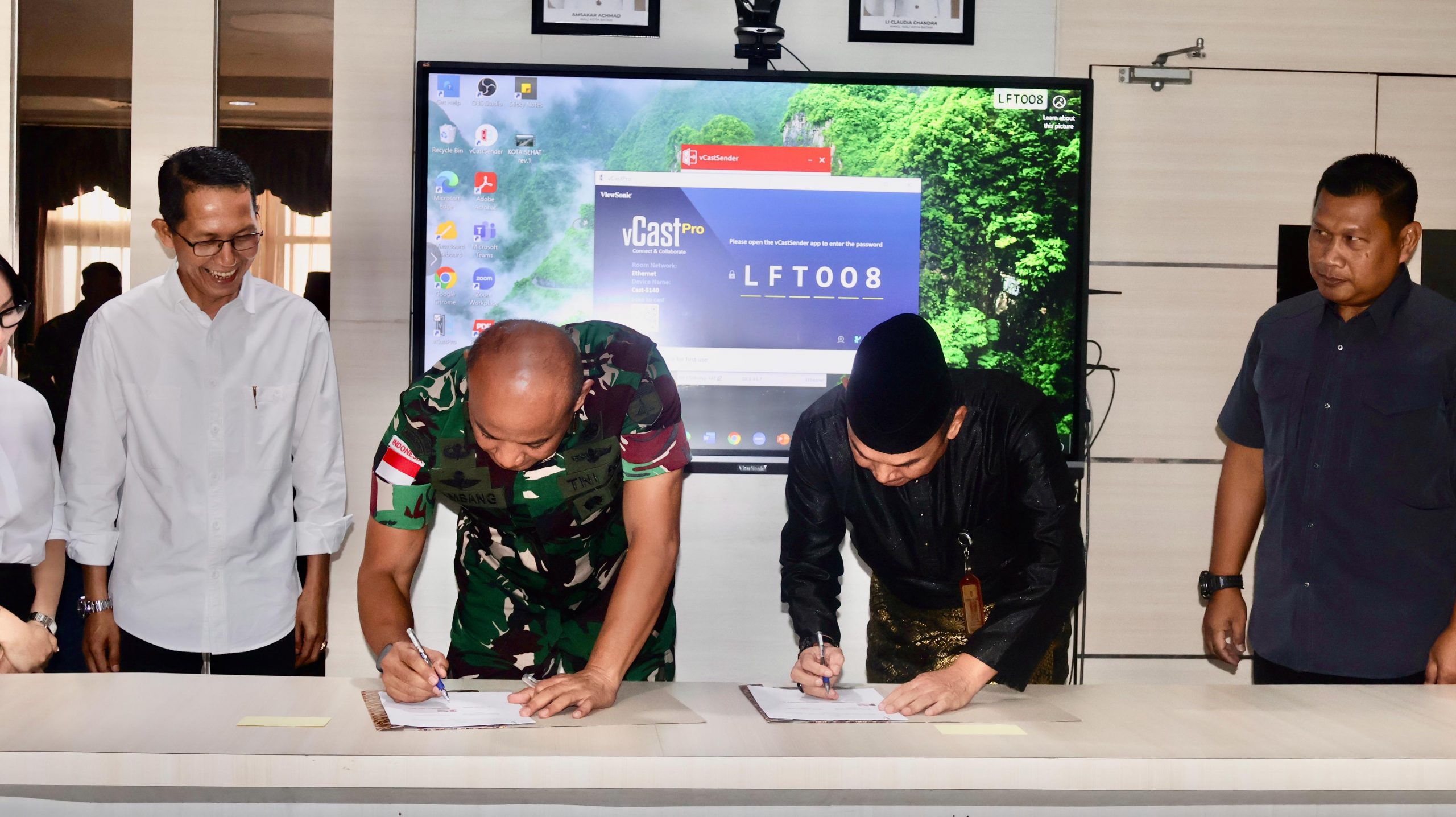 Korem 033/WP dan Disperkimtan Batam Teken Pedoman Kerja untuk ...